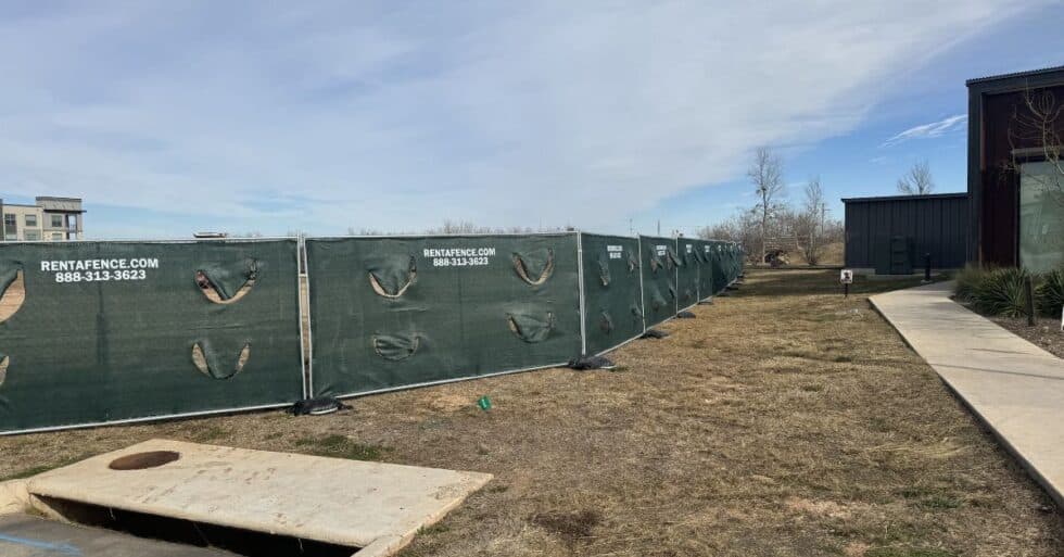 A Temporary Construction Fence: What Is It?